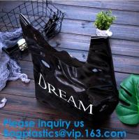 China Custom PVC Shopping Bag 32.5x9x36cm 0.3mm Thick Eco-Friendly Tote with Handle for sale
