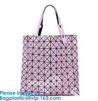 China Custom PVC Transparent Shopping Tote Bag 0.1mm-0.6mm Thickness Waterproof Large Capacity Eco-Friendly for sale