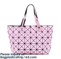 China Clear PVC Shopper Tote Bag Large Capacity Waterproof Handbag for Shopping Travel for sale