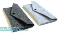 China Custom Felt Shopping Bag with Handles 2mm Thick Wool Polyester Tote for Clothing Toys Storage for sale