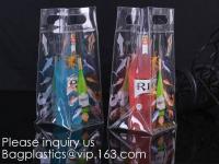 China Custom Clear PVC Shopping Tote Bag Eco Friendly Transparent Shoulder Bag 35x38x14 cm for sale