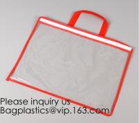 China Custom Clear PVC Tote Bag 23x28x8cm Transparent Shopping Bag for Promotional Gift for sale
