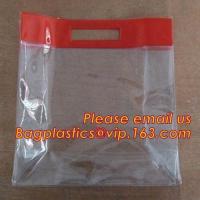 China Crystal Clear PVC Cylinder Cosmetic Bag with Zipper Closure 20x10cm Toiletry Travel Pouch for sale