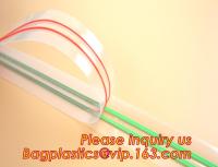 China PE PP PVC Zipper for Vacuum Bags 12-13mm Reclosable Food Grade Eco-Friendly Custom Size for sale