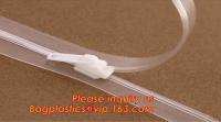 China PP PE Plastic Zipper 12-13mm Reclosable Hermetic Seal Zipper for Vacuum Bags Food Grade for sale