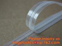 China PE PP EVA Plastic Slider Zipper 12-13mm Reclosable Seal for Vacuum Bags Food Packaging for sale