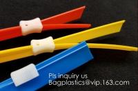 China Multi Colored PE PP Self-Locking Flat Zipper 12-13mm Reclosable Slider Zipper for Food Bags for sale