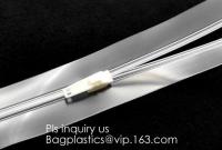 China Multi Colored PE PP Self-Locking Flat Zipper 12-13mm Reclosable Slider Zipper for Food Bags for sale