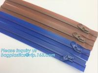 China TPU Airtight Waterproof Zipper with Double Sliders 3# to 10# Custom Length Eco-Friendly for sale