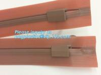 China Custom Plastic Slider Waterproof Zipper 5# TPU for Diving Suit Sizes 3# to 10# Eco Friendly for sale