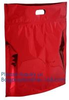 China Custom Flat Bottom Stand Up Pouch with Ziplock and Side Gusset for Food Packaging 8 Side Seal for sale