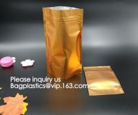 China Aluminum Foil Vacuum Metalized Bag Nylon Retort Pouch for Frozen Food with Tear Notch 100mm x 150mm for sale