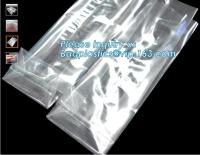 China Custom Transparent OPP Plastic Square Bottom Bags for Candy Packing 80x120mm for sale