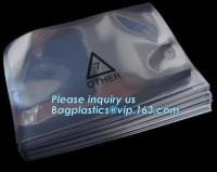China Printed Anti Static LDPE ESD Shielding Bag Zip Lock Moisture Barrier MBB Vacuum 100x150mm for sale