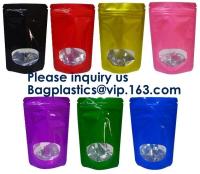 China Custom Metalized Stand Up Pouch with Zipper 10 Color Gravure Printing Food Packaging for sale