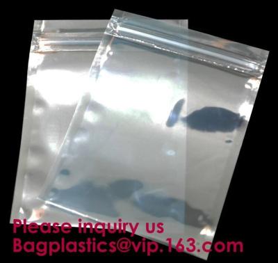 China Anti Static Shielding Bags ESD Antistatic Zip Lock Bag 10e8-10e11 Ohm Moisture Barrier MBB Vacuum Bag for sale
