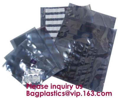 China Aluminum ESD Shielding Bag 0.149mm for Hard Drive Packaging Moisture Barrier Faraday Pouch for sale