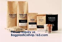 China Custom Printed Aluminum Foil Coffee Bags with One Way Valve 12oz 500g Flat Bottom Kraft Paper for sale
