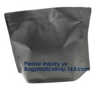 China Custom Printed Aluminum Foil Coffee Bag with Valve Side Gusset Zipper 12oz 500g for sale
