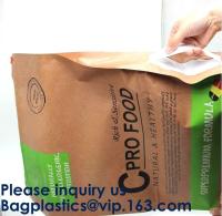 China Custom Printed Glossy Aluminum Foil Pet Food Packaging Bags 5kg with Plastic Handle for sale