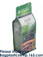 China Custom Printed Stand Up Pouches 9 Colors Rotogravure Food Packaging Bags with Zipper and Degassing Valve for sale