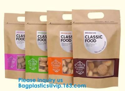 China Recycled Corn Starch Stand Up Pouch Bag 100% Biodegradable Compostable Food Packaging Custom Size for sale