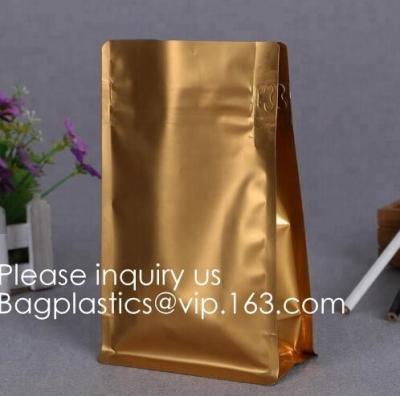 China Custom Stand Up Zipper Pouch 30-300 Micron Food Grade Aluminum Foil Packaging for sale