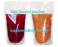 China Custom Stand Up Pouch Bags with Zipper Eco Friendly Food Grade Packaging 12 Colors for sale