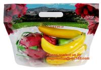 China Breathable Fruit Packaging Bag with Air Holes for Fresh Cherry Grape Vegetable Storage 0.03-0.06mm Thickness for sale