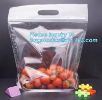 China LDPE Zip Lock Fruit Bag with Air Holes for Grape Cherry Packaging Custom Size 0.03-0.06mm for sale