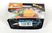 China Resealable Slider Zipper Fruit Packaging Bags 0.03-0.06mm Thickness Custom Size for sale
