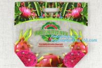China Micro Perforated Plastic Bags for Vegetables Quart Size Reclosable Zip Lock Storage Bags 0.03mm Thickness for sale