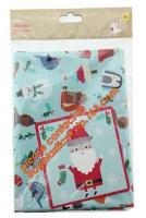 China Custom Printed Christmas Giant Gift Sack Bag 44x36 Inch LDPE Plastic Holiday Party Bag for sale