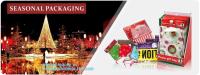 China Giant Plastic Santa Sack Gift Bag 36x44 Inch Large Christmas Gift Wrapping Bag for sale