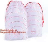 China Custom Christmas Giant Gift Bags 44x36 Inch Reusable Plastic Tote Bags with Handles for Holiday Grocery Shopping for sale