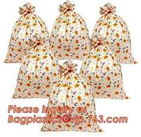 China Jumbo Plastic Poly Gift Bag 44x36 Inch Large Holiday Present Bag with Drawstring for sale