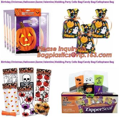 China Custom Printed Plastic Gift Bags 36x48 Inch for Christmas Halloween Easter Candy Packaging for sale