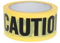 China PE Warning Tape Roll 7.5cm x 200m Non-Adhesive Barrier Caution Tape for Construction Site Safety for sale