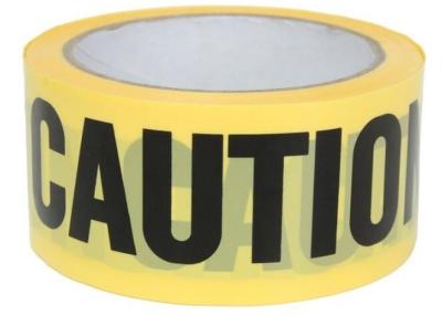 China PE Warning Tape Roll 7.5cm x 200m Non-Adhesive Barrier Caution Tape for Construction Site Safety for sale