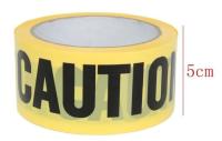 China PE Warning Tape Roll 7.5cm x 200m Non-Adhesive Barrier Caution Tape for Construction Site Safety for sale
