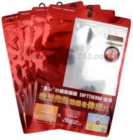 China Custom PVC Garment Packaging Bag with Hook Handle for Clothing Underwear 0.05mm Thickness for sale