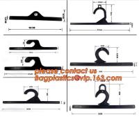 China Custom PVC Zipper Slider Bags for Swimwear Packaging with Hook 100pcs for sale