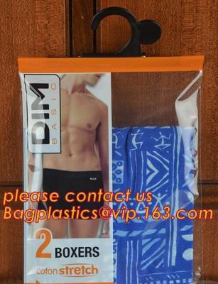 China Clear Plastic Hanger Bag with Adhesive Tape for Garment Storage 100pcs for sale