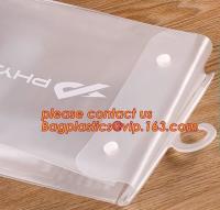 China Custom Plastic Hanger Bag for Clothes with Adhesive Tape 0.05mm Thickness for sale