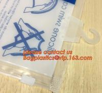 China Clear Plastic Hanger Bag with Adhesive Tape for Garment Packaging 5000pcs MOQ for sale
