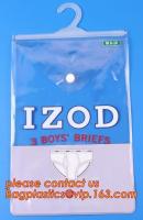 China Custom PVC Hanger Bags for Hair Extensions Sew In Weave with Logo 10x14 Inch for sale