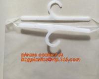 China Custom PVC Hanger Bags for Hair Extensions Sew In Weave with Logo 10x14 Inch for sale