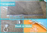 China Clear Plastic Hanger Bag with Adhesive Tape for Garment Packaging 5000pcs MOQ for sale