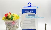 China Printed PE Hanger Hook Zipper Bag for Women's Underwear Waterproof PVC Swimwear Storage 0.08mm Thickness for sale