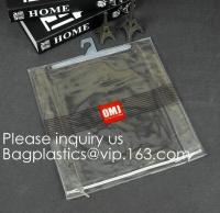 China Custom PVC EVA Hanger Hook Bag for Garment Underwear Packaging 0.2mm Thickness for sale